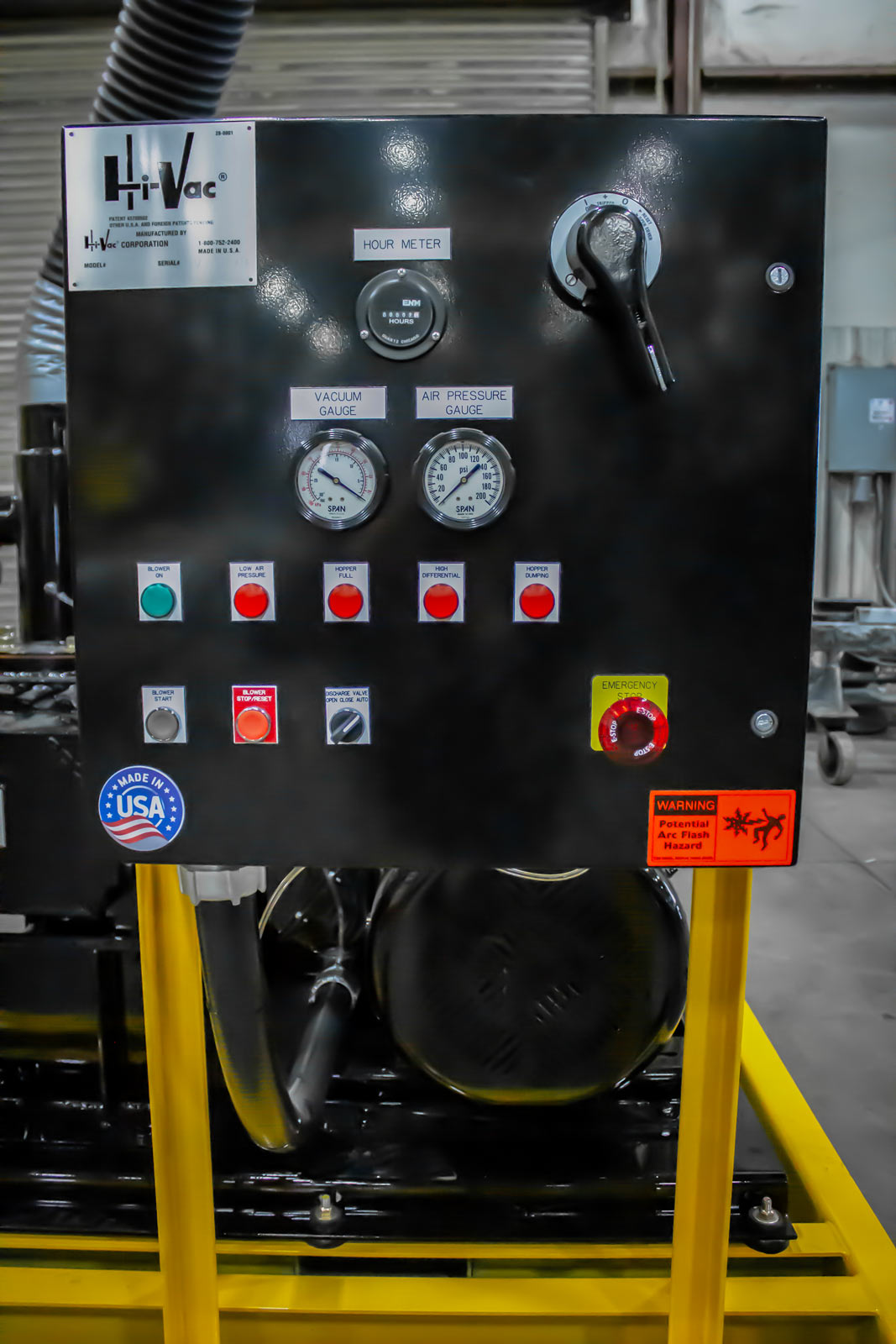 Stationary Industrial Central Vacuum Systems - Hi-Vac Industrial Systems